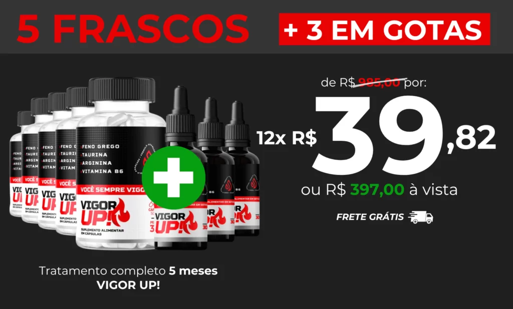 VigorUp - Site Oficial com 70% de Desconto e Cupom